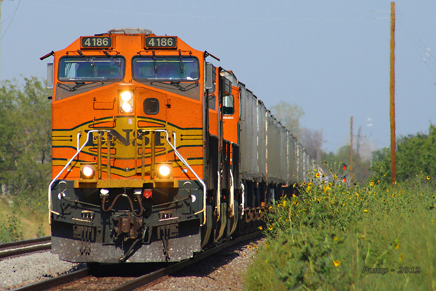 Westbound BNSF Intermodal Train
